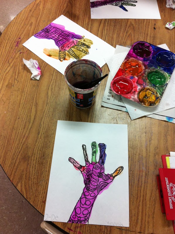 ChumleyScobey Art Room: Henna Hands